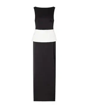Simkhai Sirel Satin Gown - Black
