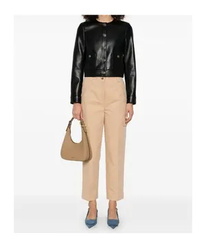 TWINSET Logo Casual Pants