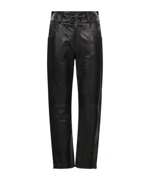 BLAZÉ MILANO Buttoned Straight-leg Pants