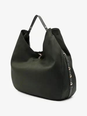 Liu Jo Logo-plaque Studded Top Handle Bag