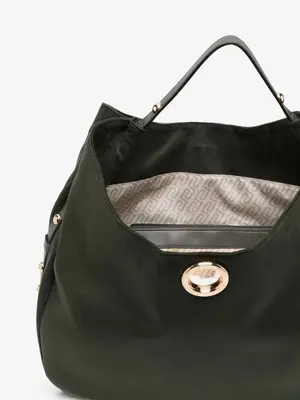 Liu Jo Logo-plaque Studded Top Handle Bag