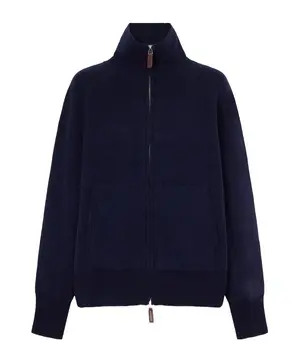 Guest In Residence Rib-trimmed Felted Jacket - Black