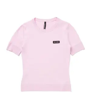 WRSTBHVR Logo-patch Short-sleeve Sweater