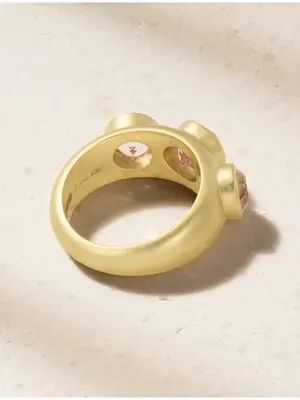 Irene Neuwirth 18-karat Gold And Kunzite Ring