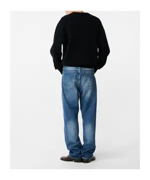 Studio Nicholson V-neck Long-sleeve Knit Top