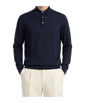 Kiton Long-sleeve Polo Shirt