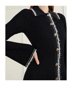 Simkhai Orelia Ribbed Midi Dress