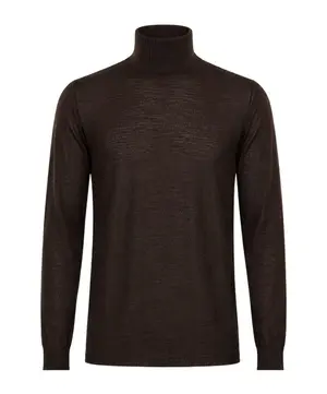 Rick Owens Long-sleeved Knit Top - Brown