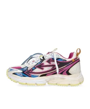 Off-White Round-toe Sneakers