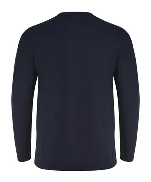 DONDUP Logo Crew Neck Sweatshirt - Dark Blue