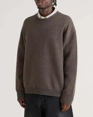 Studio Nicholson Crew-neck Long-sleeve Knit Top
