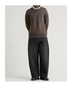 Studio Nicholson Crew-neck Long-sleeve Knit Top