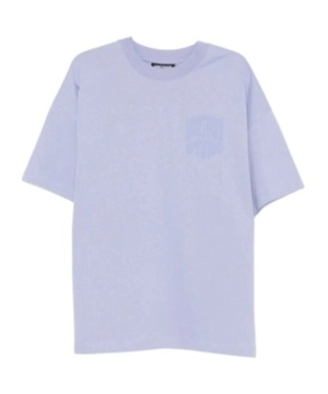 WRSTBHVR Flynn V2 Logo-print Drop-shoulder T-shirt - Thistle