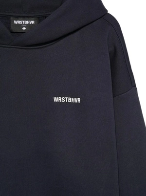 WRSTBHVR Hooded Pouch Sweater