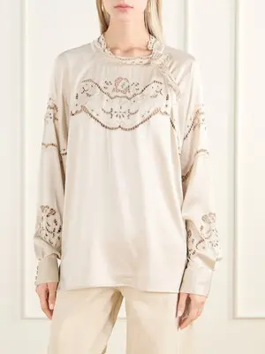 Isabel Marant Étoile Enelia Silk Blouse