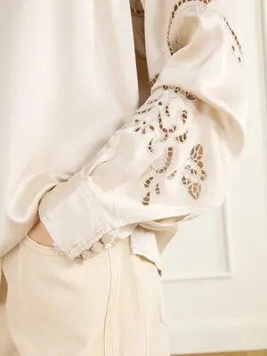 Isabel Marant Étoile Enelia Silk Blouse