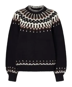 DÔEN Minimal Patterned Sweater