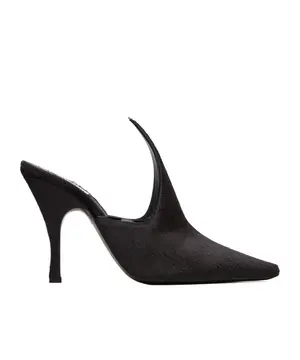 Alaïa Calf-hair Mules - Black