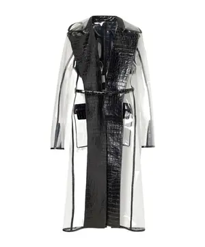 TOM FORD Croc-effect Leather-trimmed Tpu Coat