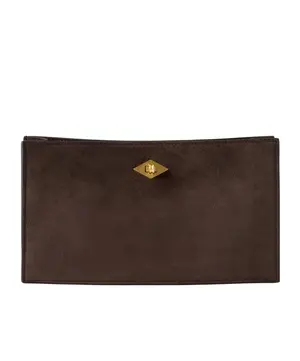 METIER Suede Clutch