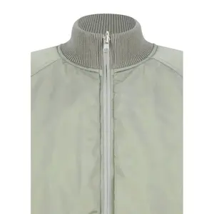 AMOMENTO Long-sleeved Cropped Jacket