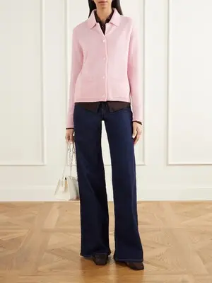 Daughter Wool Polo Cardigan