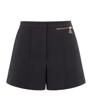 Patrizia Pepe Micro-bouclé Shorts - Brown