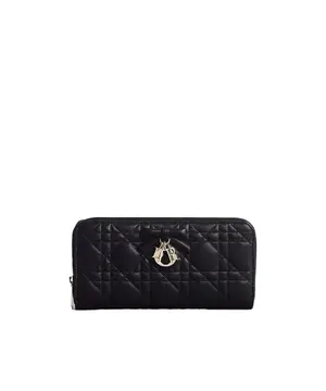 Dior Lady Voyageur Slim Wallet