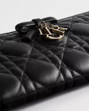 Dior Lady Voyageur Slim Wallet