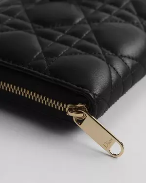 Dior Lady Voyageur Slim Wallet