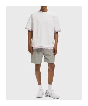 WRSTBHVR Fred V2 Geometric-patterned Terry-cloth Shorts