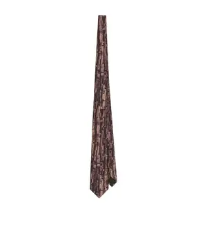 Dolce & Gabbana Abstract-print Twill Tie - Multicolor