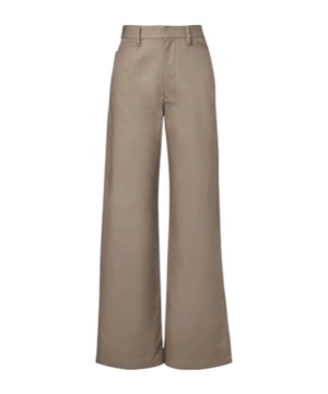 LEMAIRE Cotton Twill Wide-leg Pants