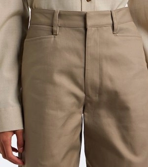 LEMAIRE Cotton Twill Wide-leg Pants