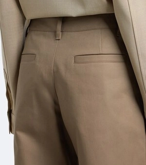 LEMAIRE Cotton Twill Wide-leg Pants