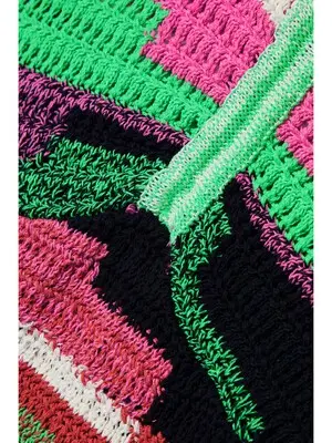 A.L.C. Crocheted Cotton Halterneck Midi Dress