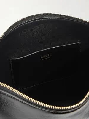 Khaite Textured-leather Shoulder Bag