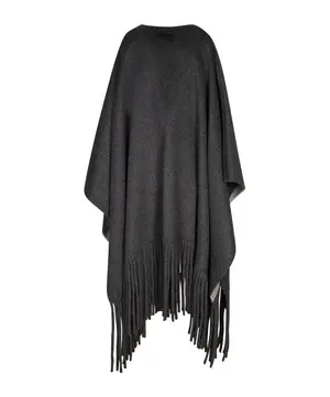 ERMANNO FIRENZE Fringed Cape