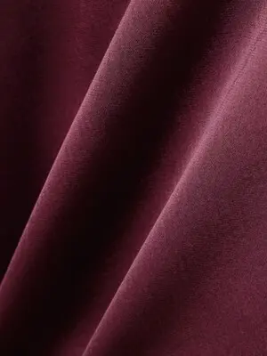 Galvan Satin Wide-leg Pants