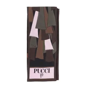 Emilio Pucci Mixed Print Bandeau - Black