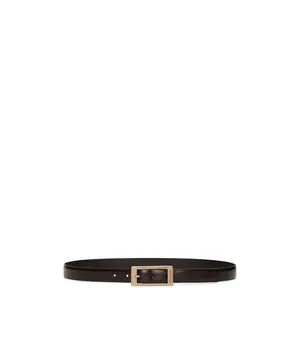 Dolce & Gabbana Leather Belt - Brown
