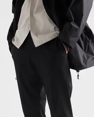 Prada Casual Trousers With Belt Loops