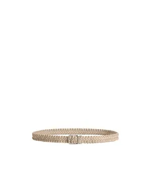 Dolce & Gabbana Woven Leather Belt