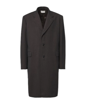 LEMAIRE Chesterfield Wool And Cotton Overcoat