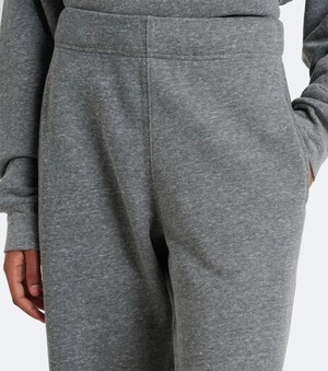 NILI LOTAN Cotton-blend Sweatpants