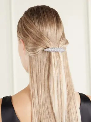 JENNIFER BEHR Crystal-embellished Silver-tone Metal Hairclip