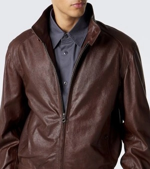 LEMAIRE Harrington Leather Jacket