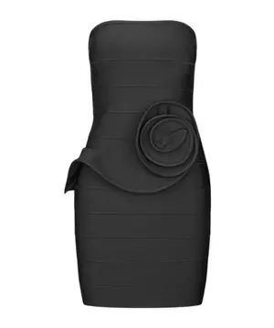 ROTATE BY BIRGER CHRISTENSEN Rose Tube Mini Dress