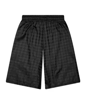 Amiri Ma Quad Logo Jacquard Shorts - Black