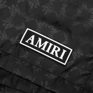 Amiri Ma Quad Logo Jacquard Shorts - Black